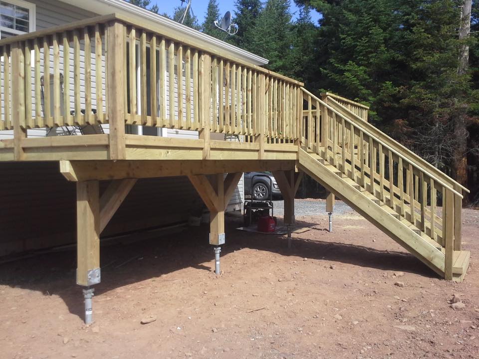 Helical Pile Pier Deck Foundation Footing 5 - GoliathTechNC